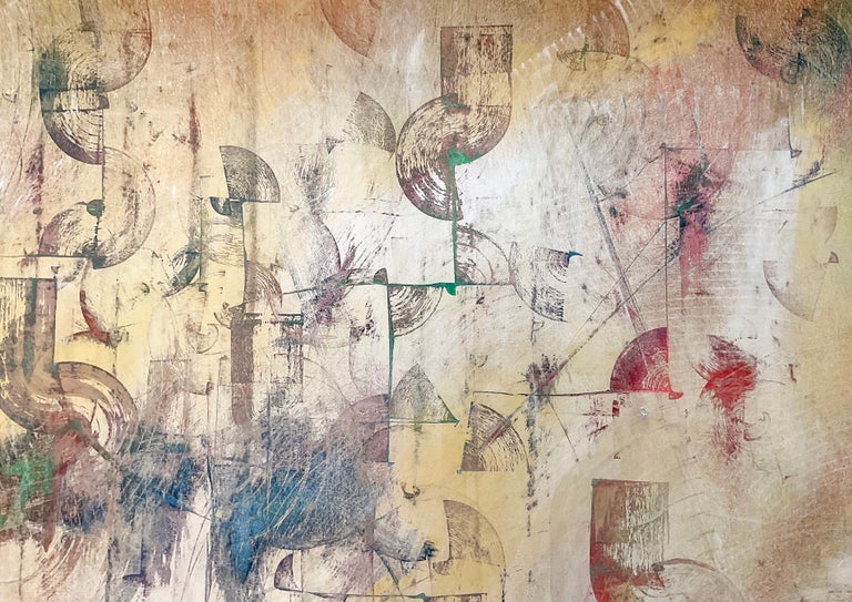 Bruce Murphy - Platonic Solids: Silver and Gold Abstract Expressionist ...