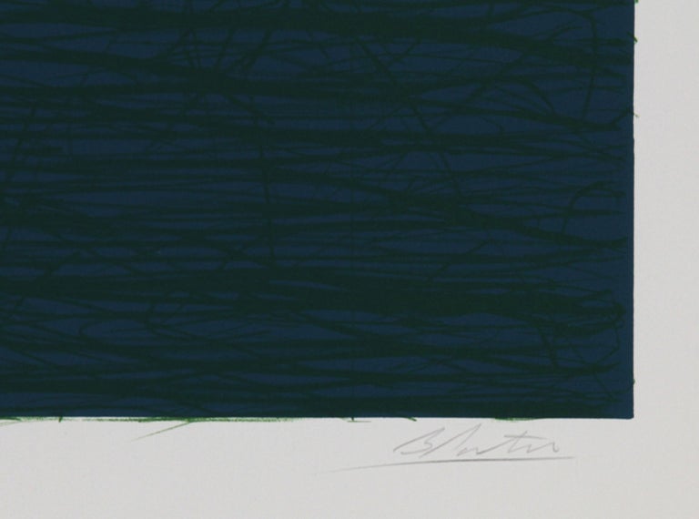 Bruce Porter - Blue/Green Abstract Lithograph by Bruce Porter For Sale ...
