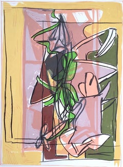 Bruce Porter - Bayard Series #7, Abstract Serigraph by Bruce Porter ...