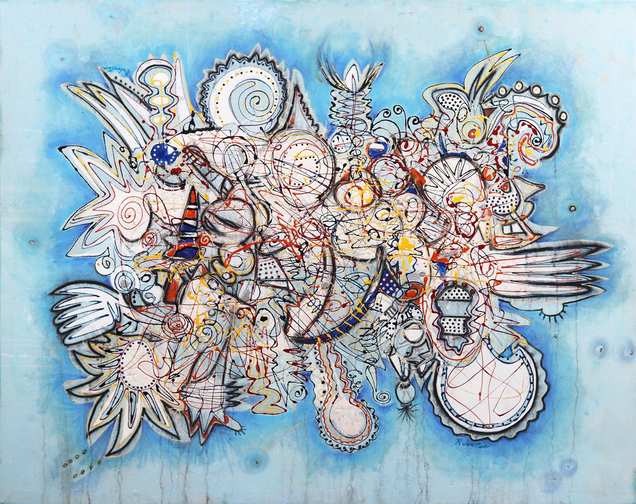 Bruce Rubenstein - Running on Empty - Large-Scale Original Artwork ...