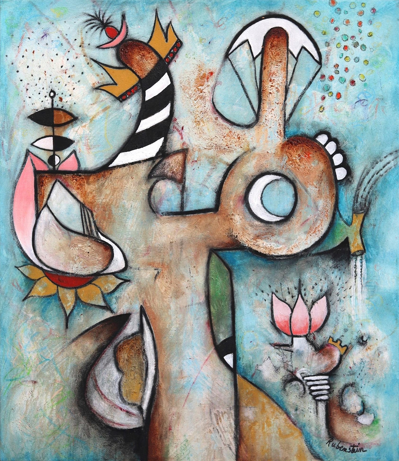 Bruce Rubenstein - Steel Harvest - Framed Original Artwork on Canvas at ...