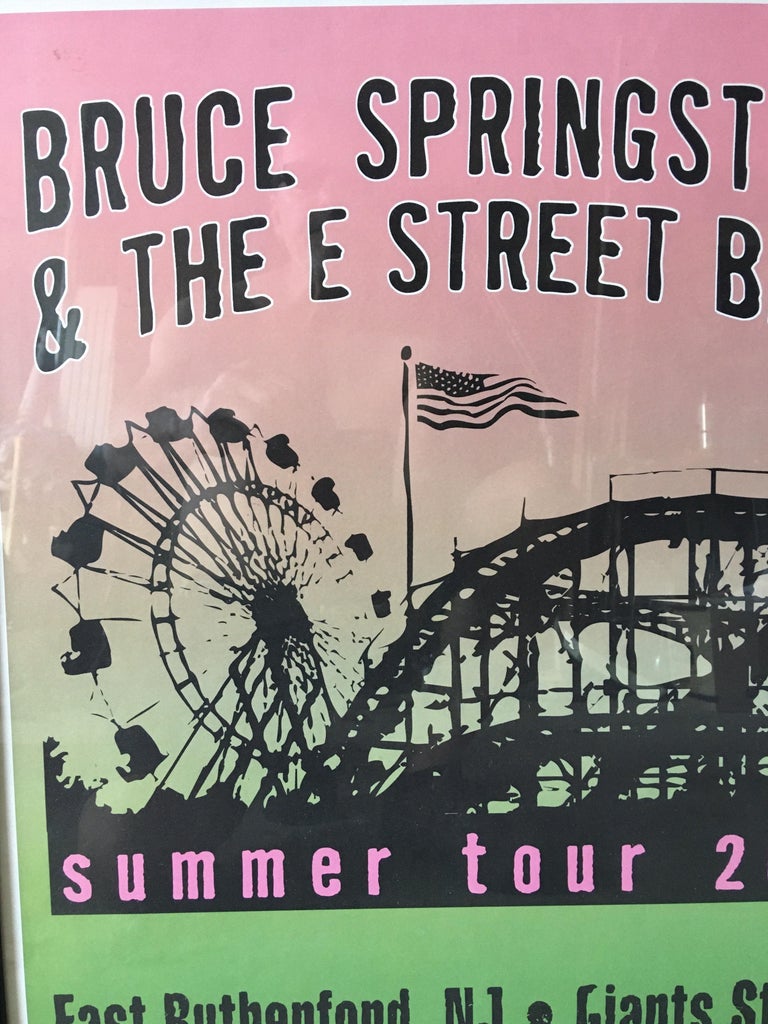 Bruce Springsteen Summer Tour 2003 Poster at 1stDibs