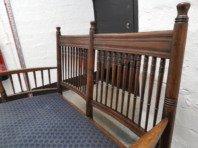 Bruce Talbert Attributed, An Aesthetic Movement Upholstered Love or ...