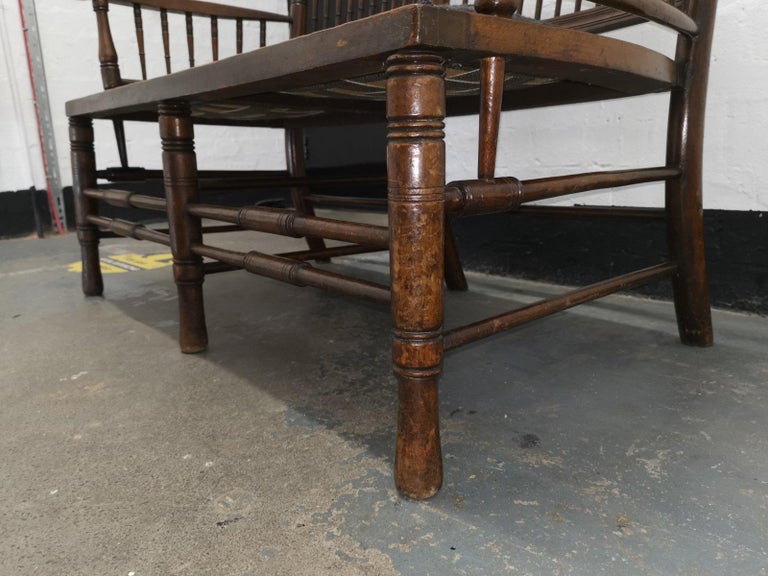 Bruce Talbert Attributed, An Aesthetic Movement Upholstered Love or ...