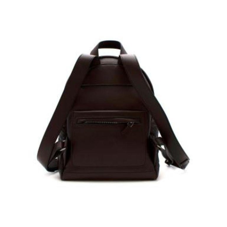 Brunello Cucinelli burgundy quilted Monili detail backpack For Sale at ...