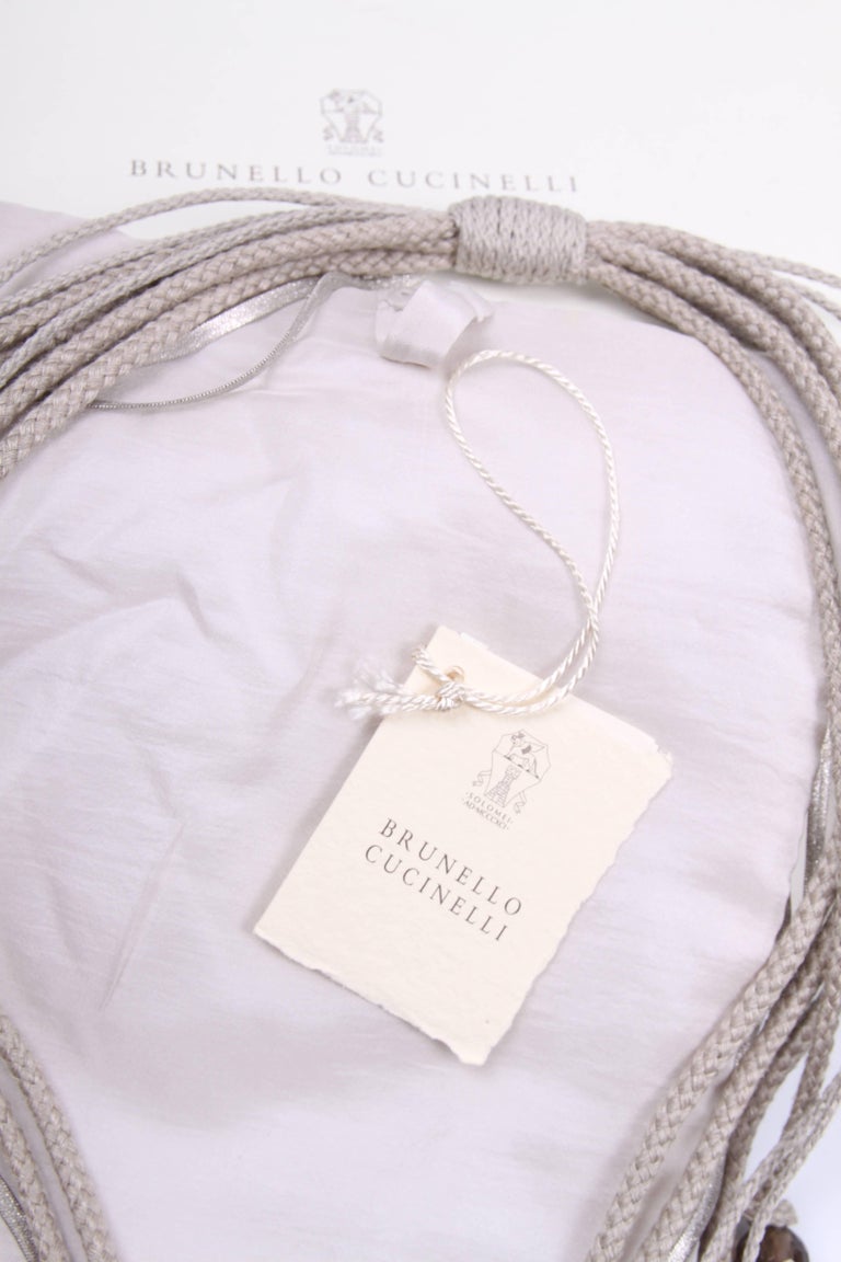 Brunello Cucinelli Necklace -agate/quartz For Sale at 1stDibs ...