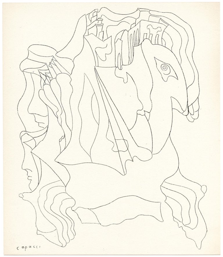 Bruno Capacci - original lithograph For Sale at 1stDibs