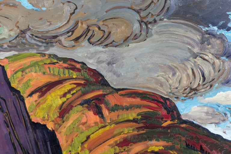 Bruno Côté - Grandes Bergeronnes - late 20th century expressionistic ...