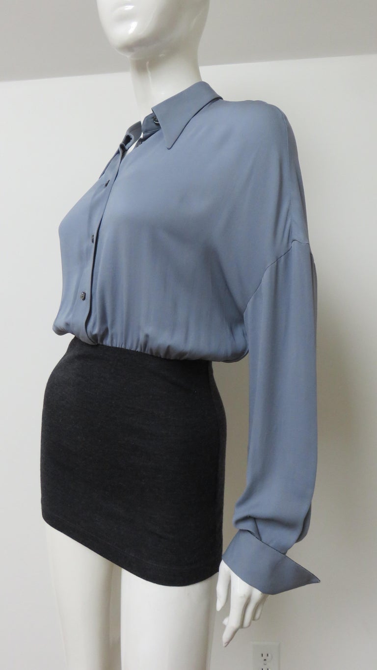 Bruno Cucinelli Silk Shirt For Sale at 1stDibs