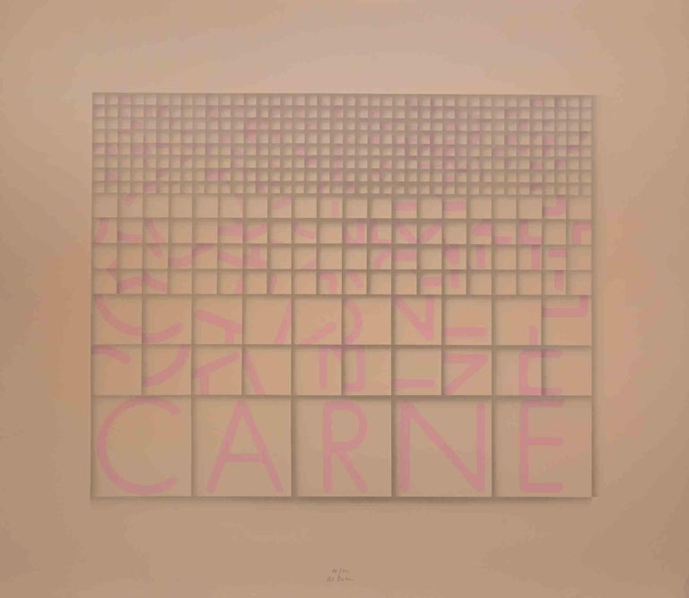 Bruno Di Bello - Carne (Meat) - Screen Print by Bruno di Bello - 1980 ...