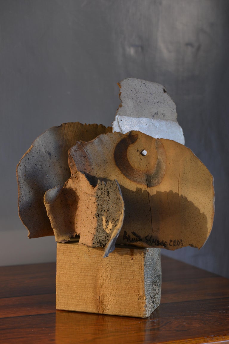 Bruno Gambone, Grotesque Sculpture in Painted Ceramic, Italy, 2003 For ...