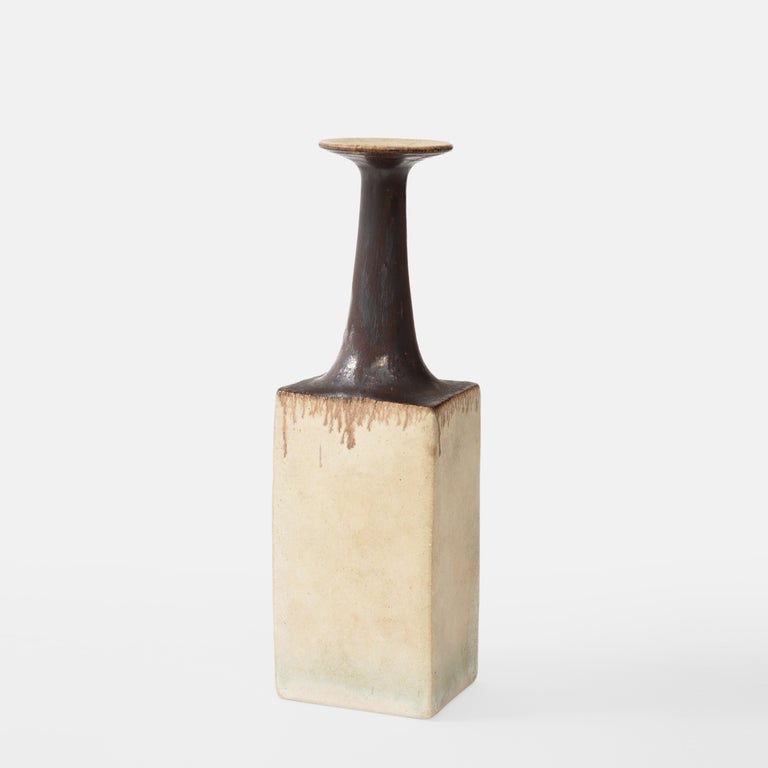 Bruno Gambone Stoneware or Ceramic Vase, Italy, 1980s For Sale at 1stDibs