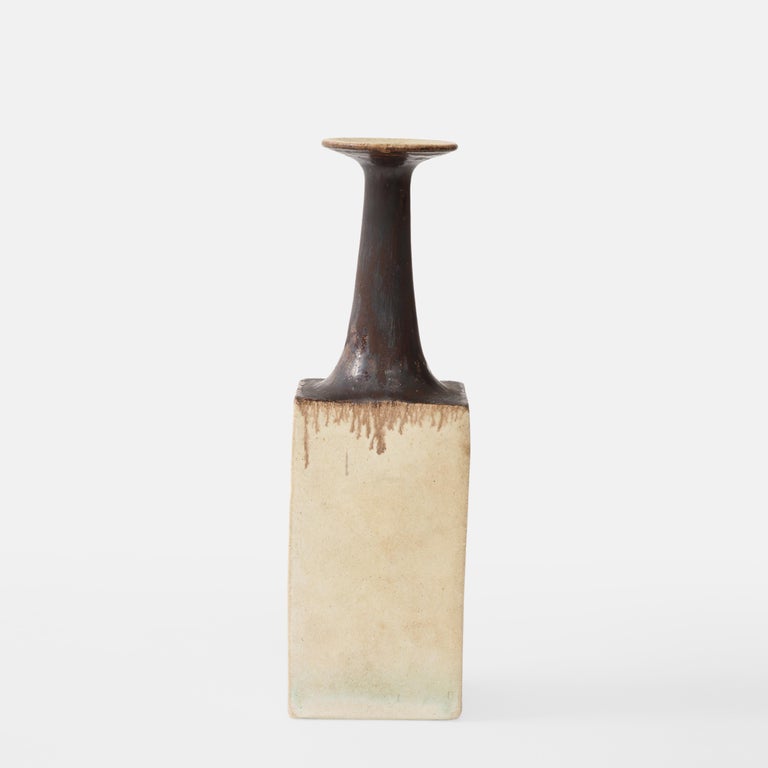 Bruno Gambone Stoneware or Ceramic Vase, Italy, 1980s For Sale at 1stDibs