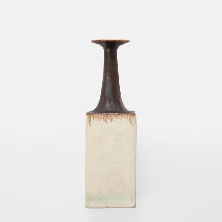 Bruno Gambone Stoneware or Ceramic Vase, Italy, 1980s For Sale at 1stDibs
