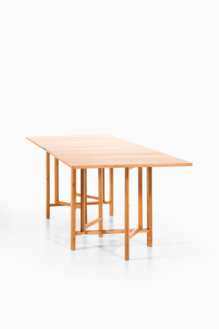 Bruno Mathsson Dining Table 'Maria Flap' by Karl Mathsson in Värnamo ...