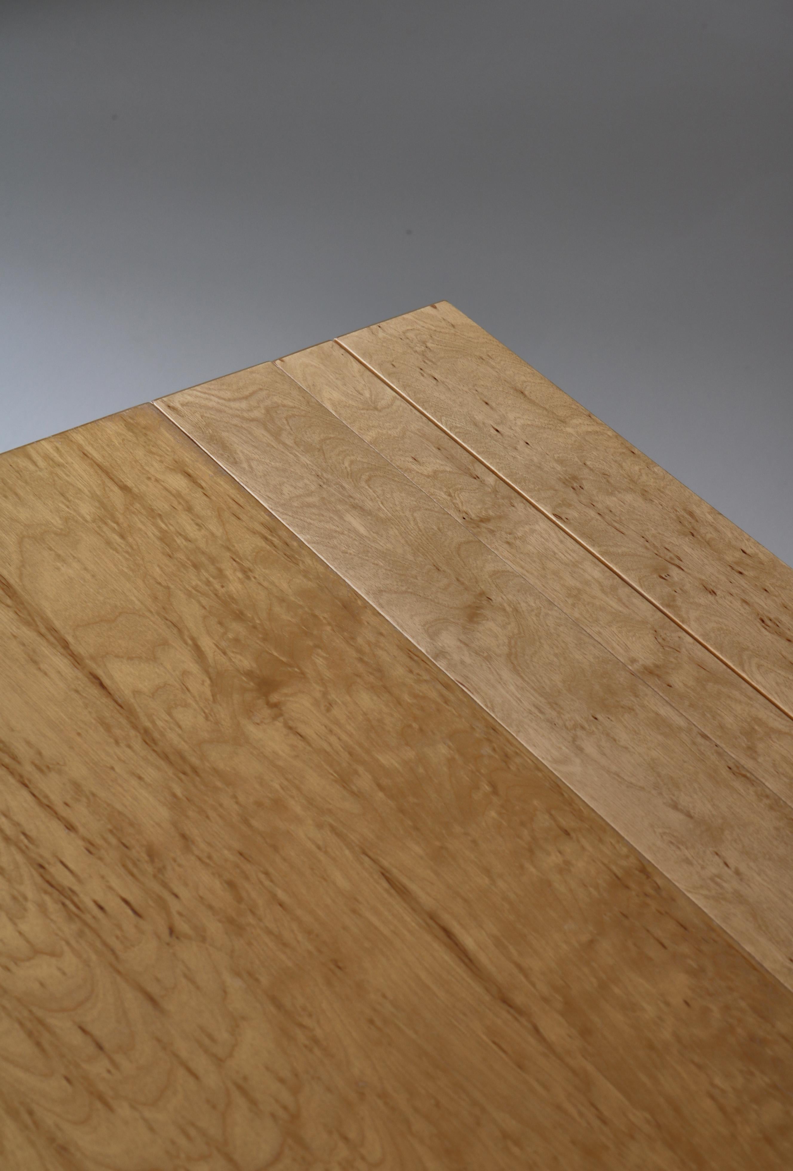 Bruno Mathsson "Maria Flap" Folding Table in Karelian Birch, Karl ...