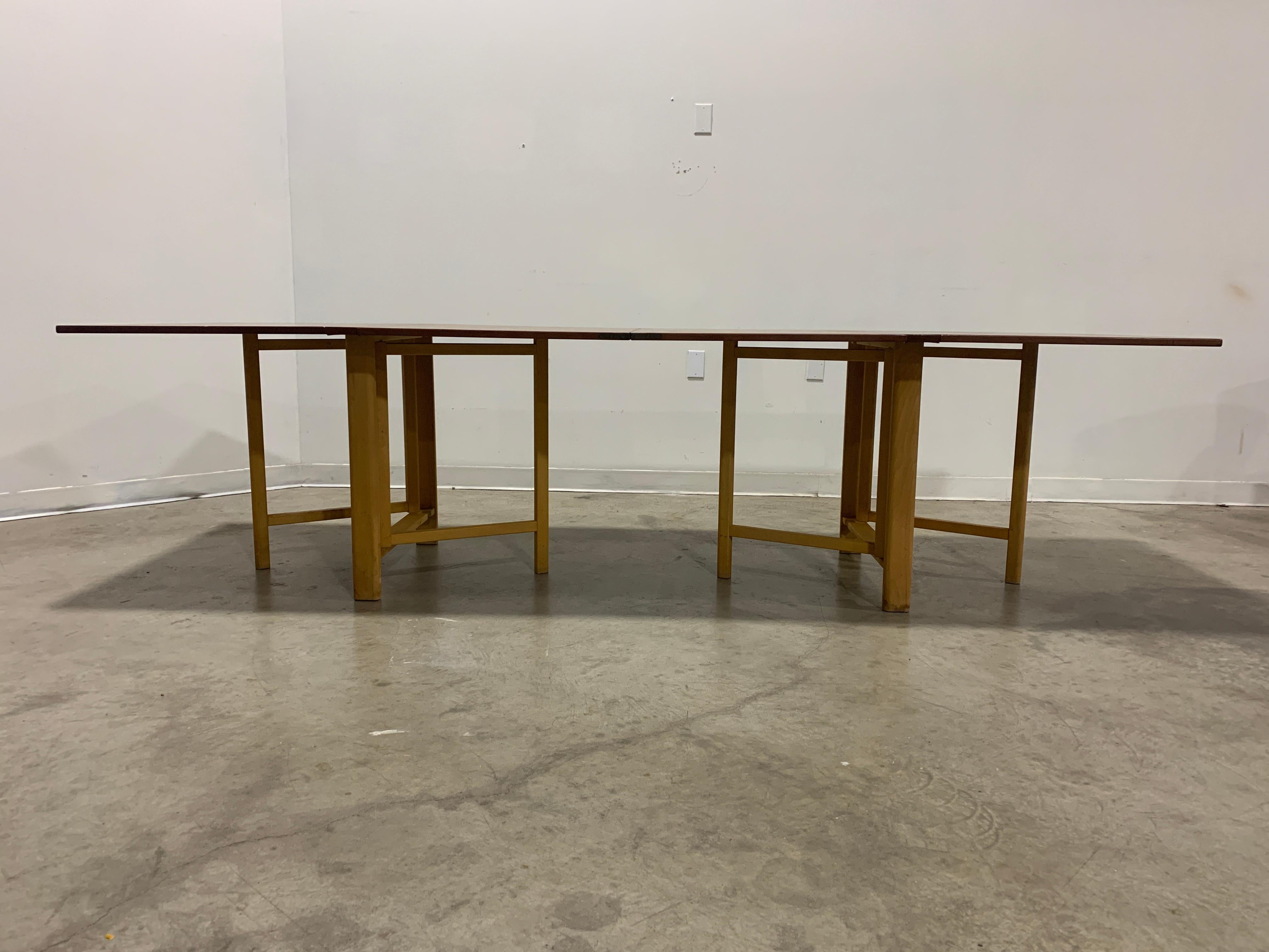 Bruno Mathsson ‘Maria’ Teak Extendable Dining Table at 1stDibs