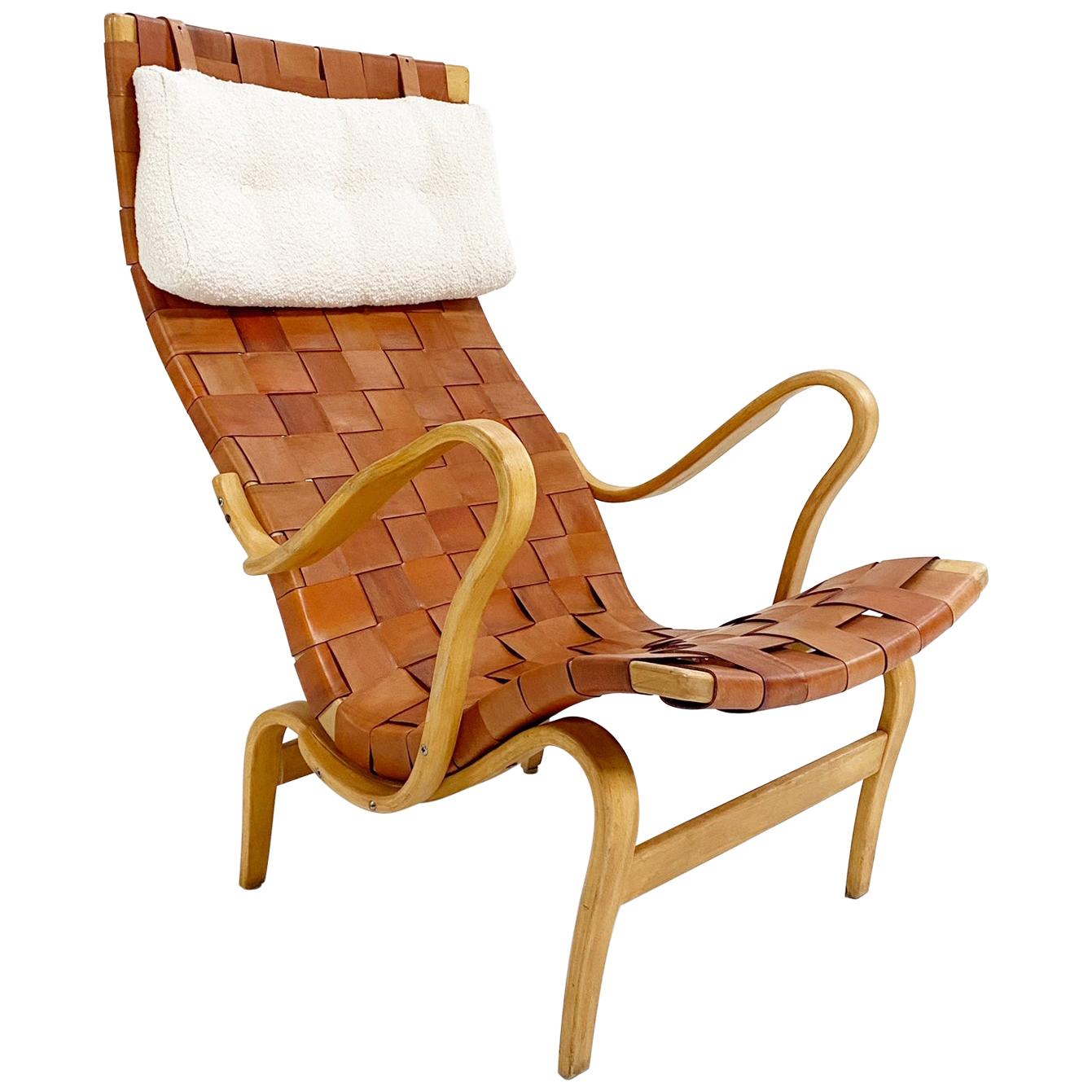 Bruno Mathsson Pernilla 2 Lounge Chair at 1stDibs