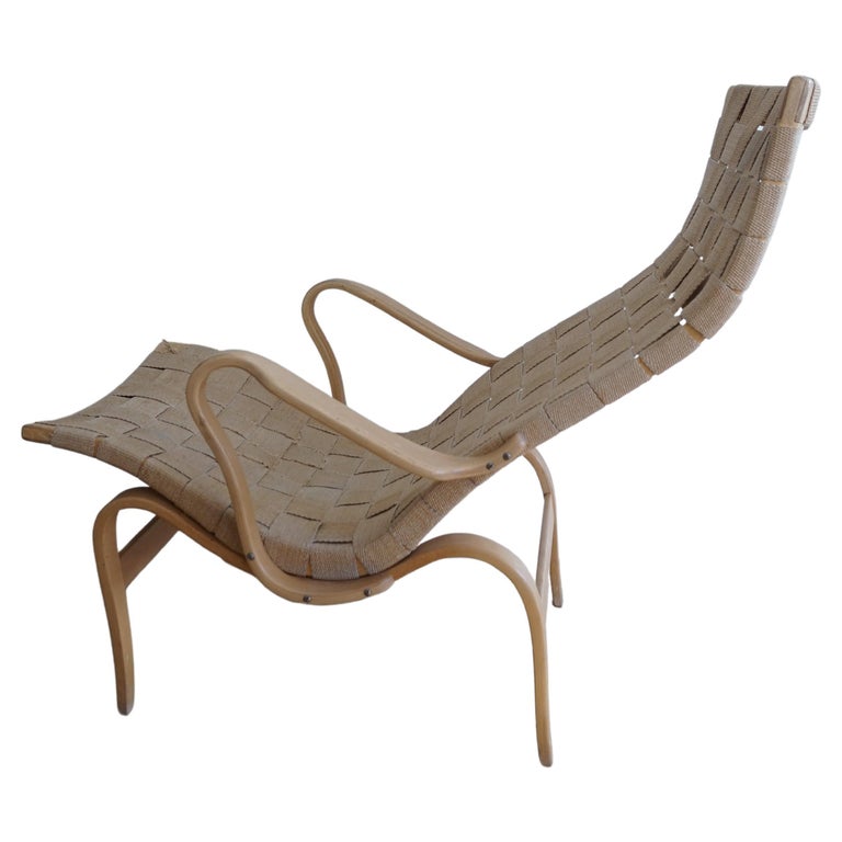 Bruno Mathsson Pernilla 2 Lounge Chair at 1stDibs