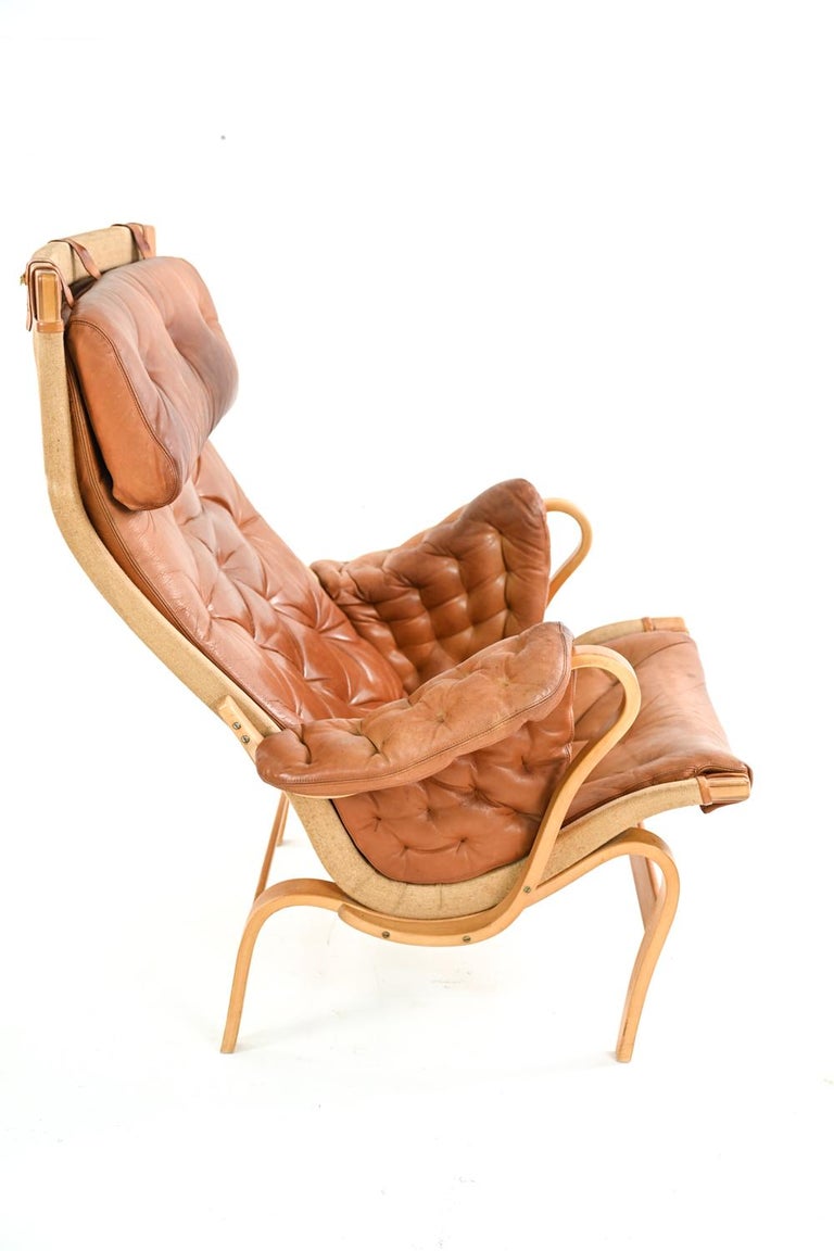 Bruno Mathsson "Pernilla" Lounge Chair at 1stDibs | pernilla bruno mathsson