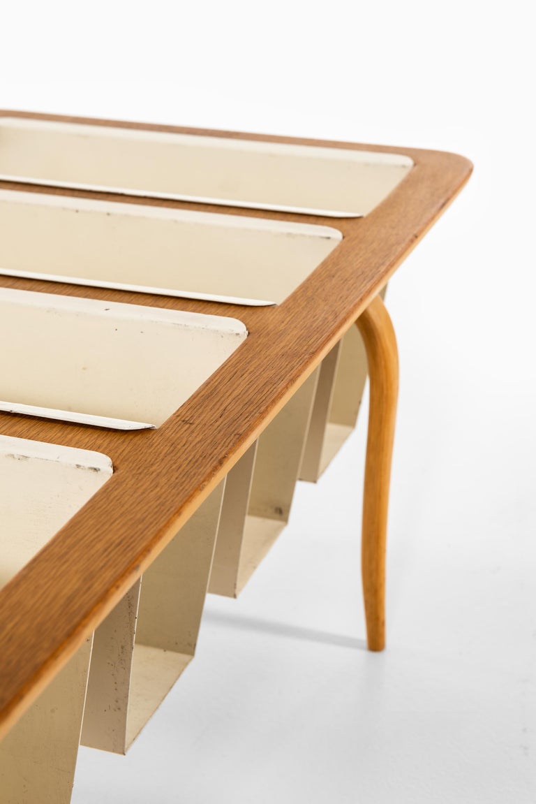 Bruno Mathsson Side Table Produced by Karl Mathsson in Värnamo, Sweden ...