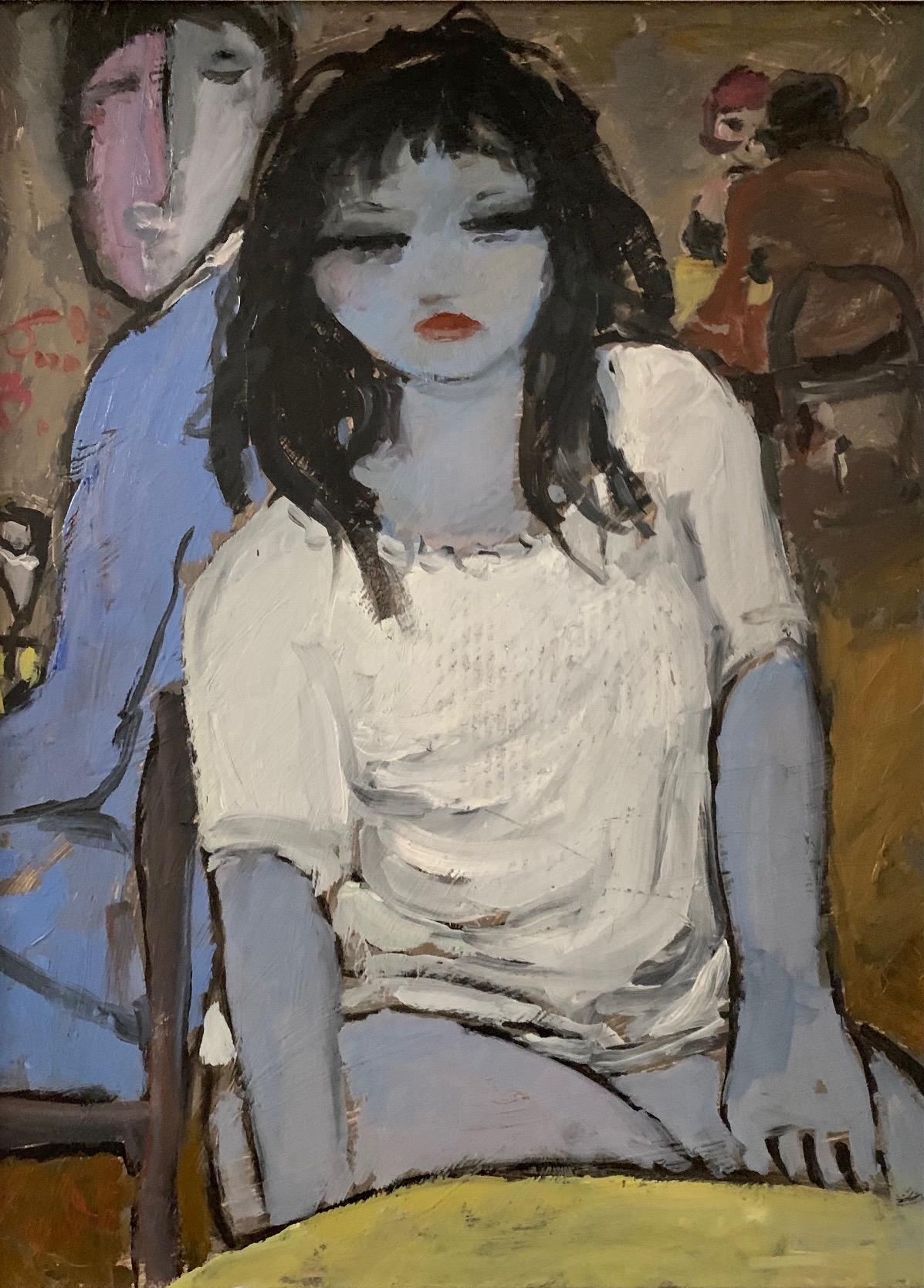 Bruno Paoli - Pathway By Bruno Paoli - Figurative Painting For Sale at ...