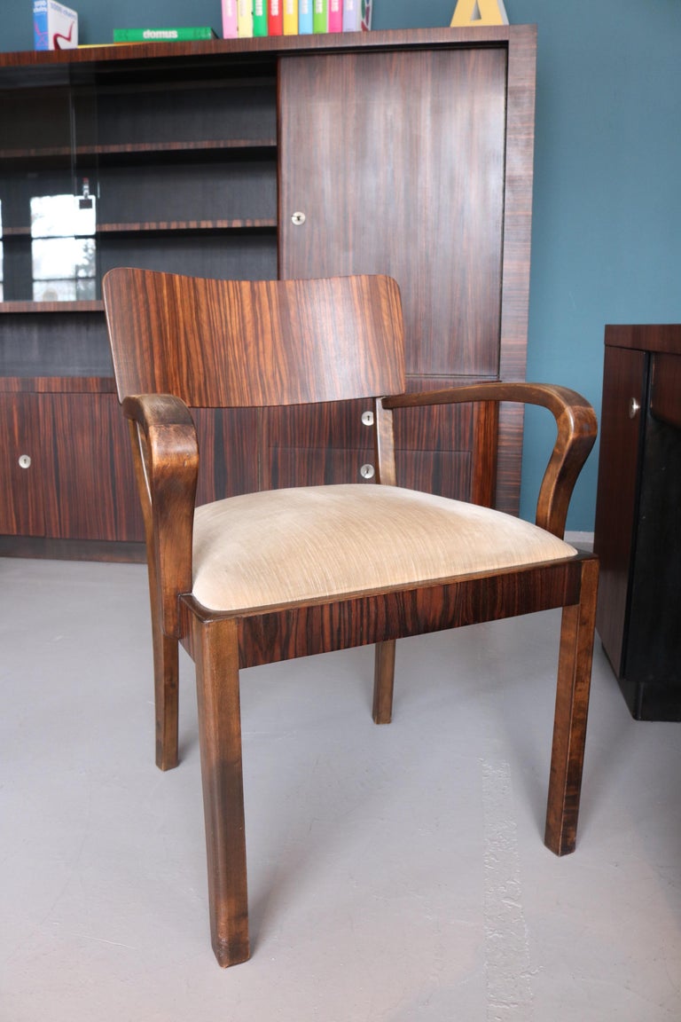 Bruno Paul Complete Room in Makassar Deutsche Werkstätten Hellerau, Art ...