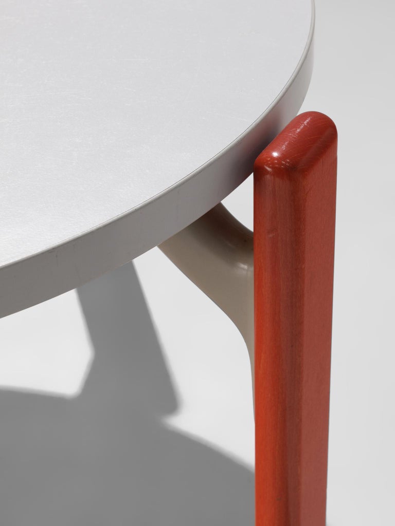 Bruno Rey for Dietiker Pair of Round Coffee Tables For Sale at 1stDibs