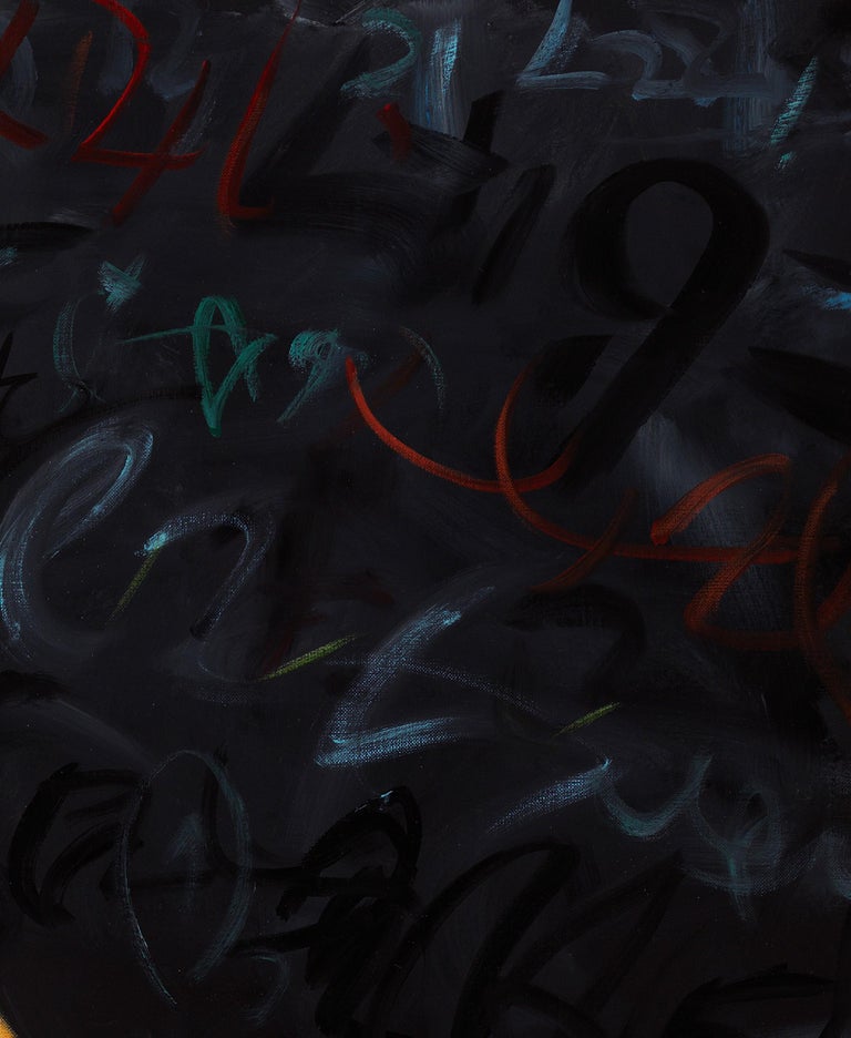 Bruno Surdo - Dual Spirit - Life Size Painting of Male/Female Figure in ...