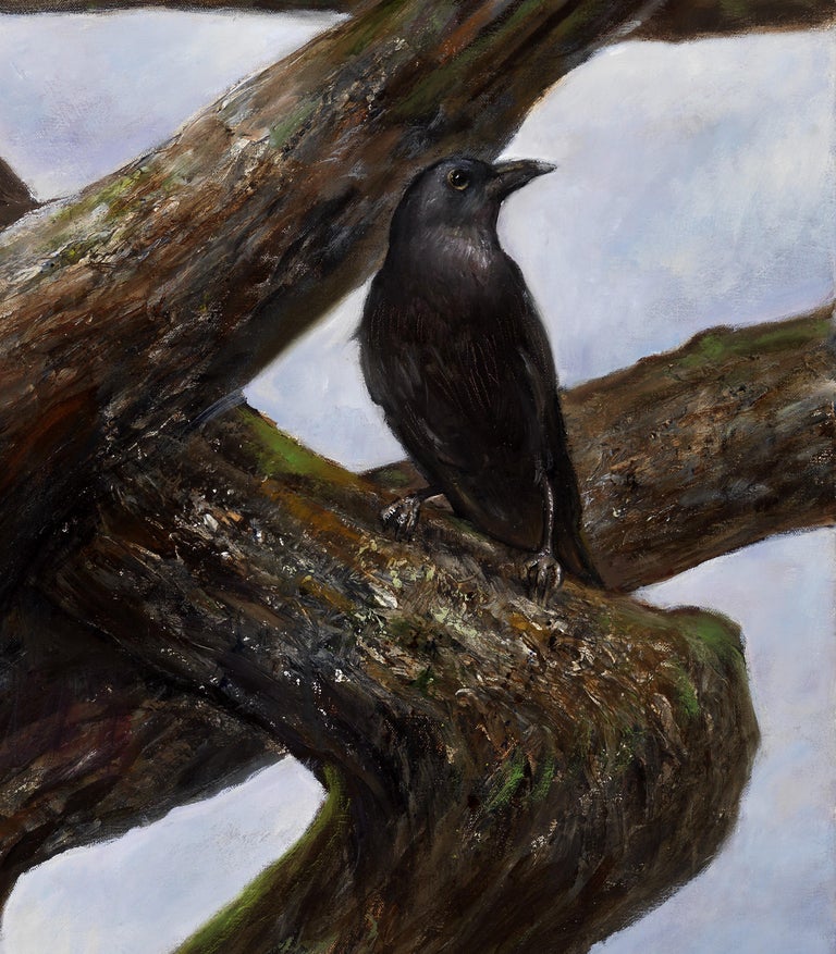 Bruno Surdo - Mystic Bond - Memory of Leaves, Mixed Media of Large Bare ...