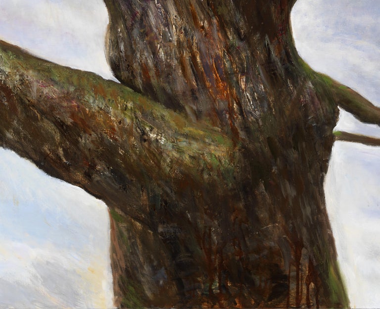 Bruno Surdo - Mystic Bond - Memory of Leaves, Mixed Media of Large Bare ...