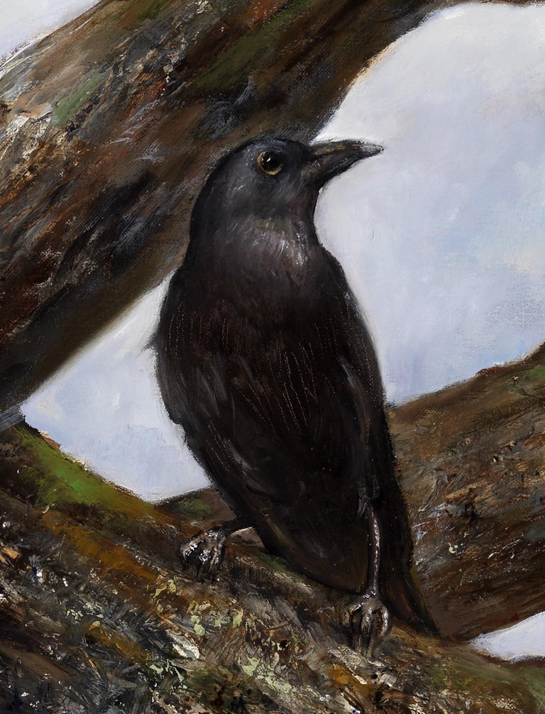 Bruno Surdo - Mystic Bond - Memory of Leaves, Mixed Media of Large Bare ...