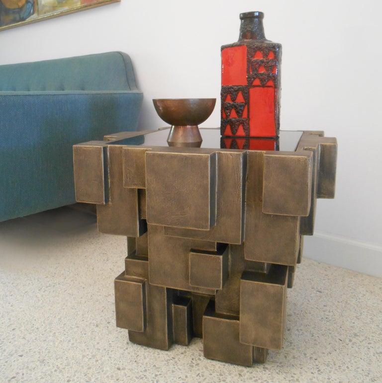 Brut Side Table by Daniel Schneiger For Sale at 1stDibs