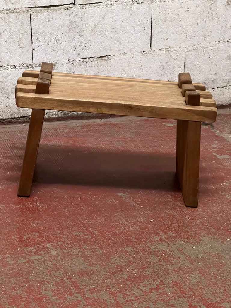 Brutalist Bench at 1stDibs