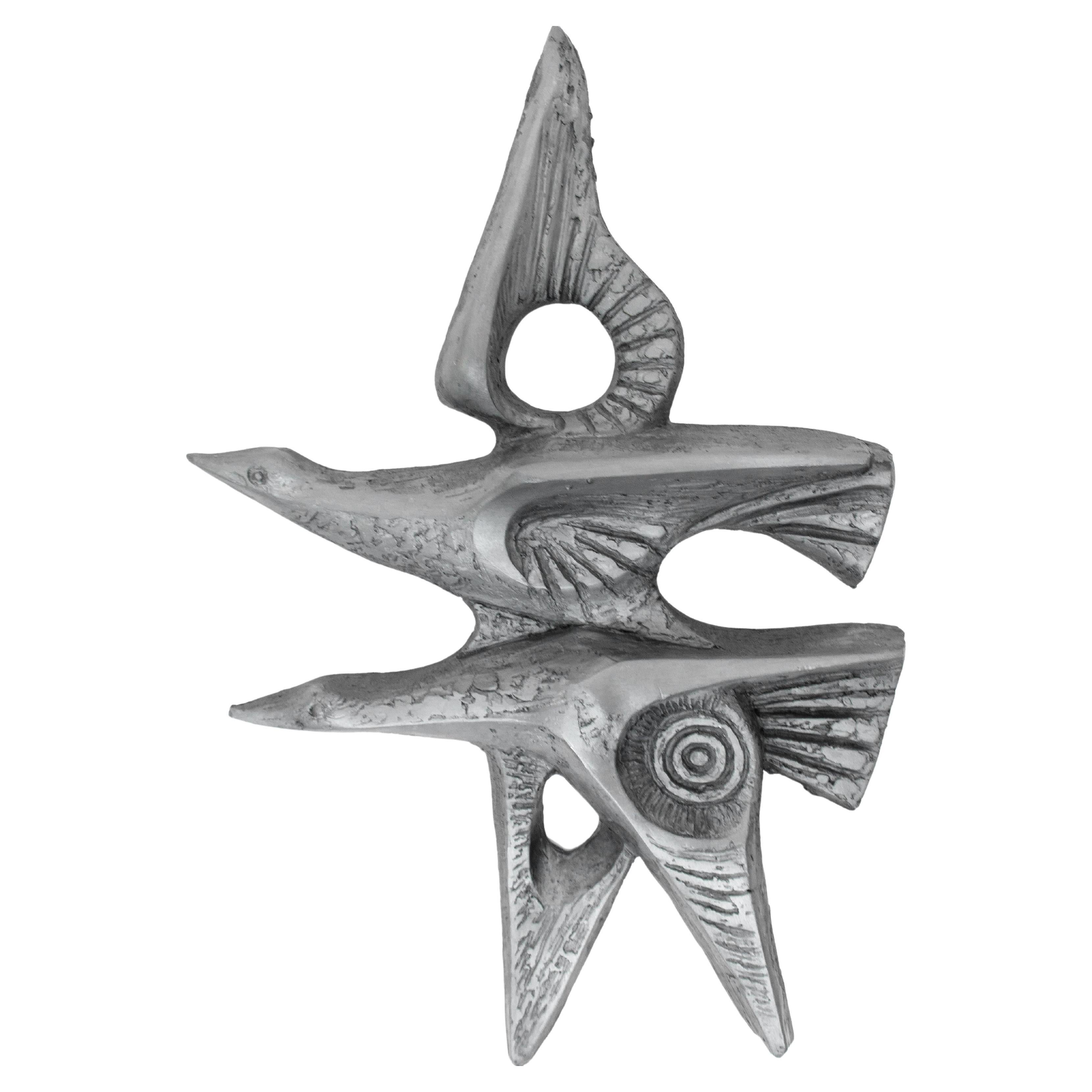 Modern Brutalist Twisted Metal Peacock Bird Sculpture at 1stDibs ...
