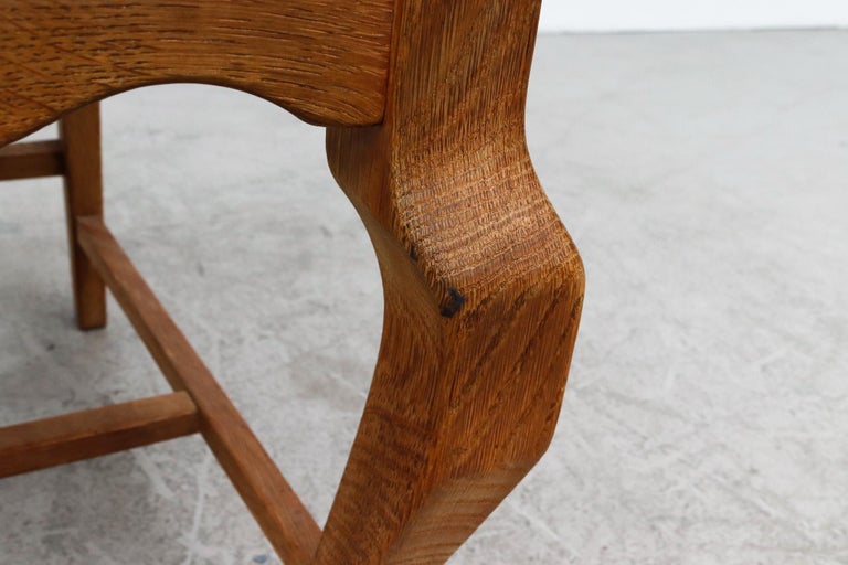 Brutalist Carved Oak Razorback, Throne-Like, Armchair at 1stDibs ...