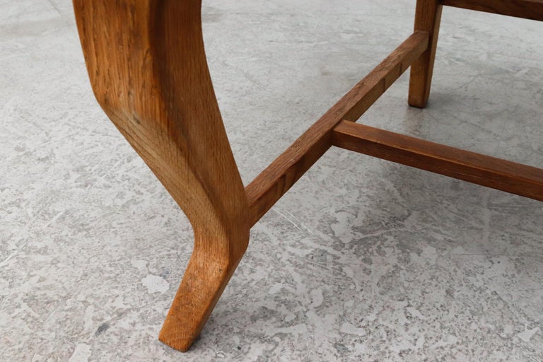 Brutalist Carved Oak Razorback, Throne-Like, Armchair at 1stDibs ...