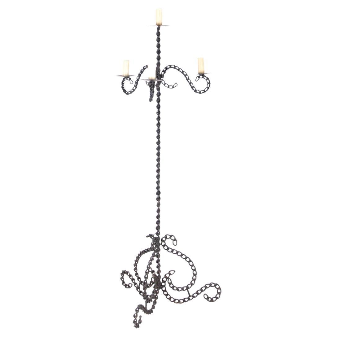 Chain Floor Lamp at 1stDibs