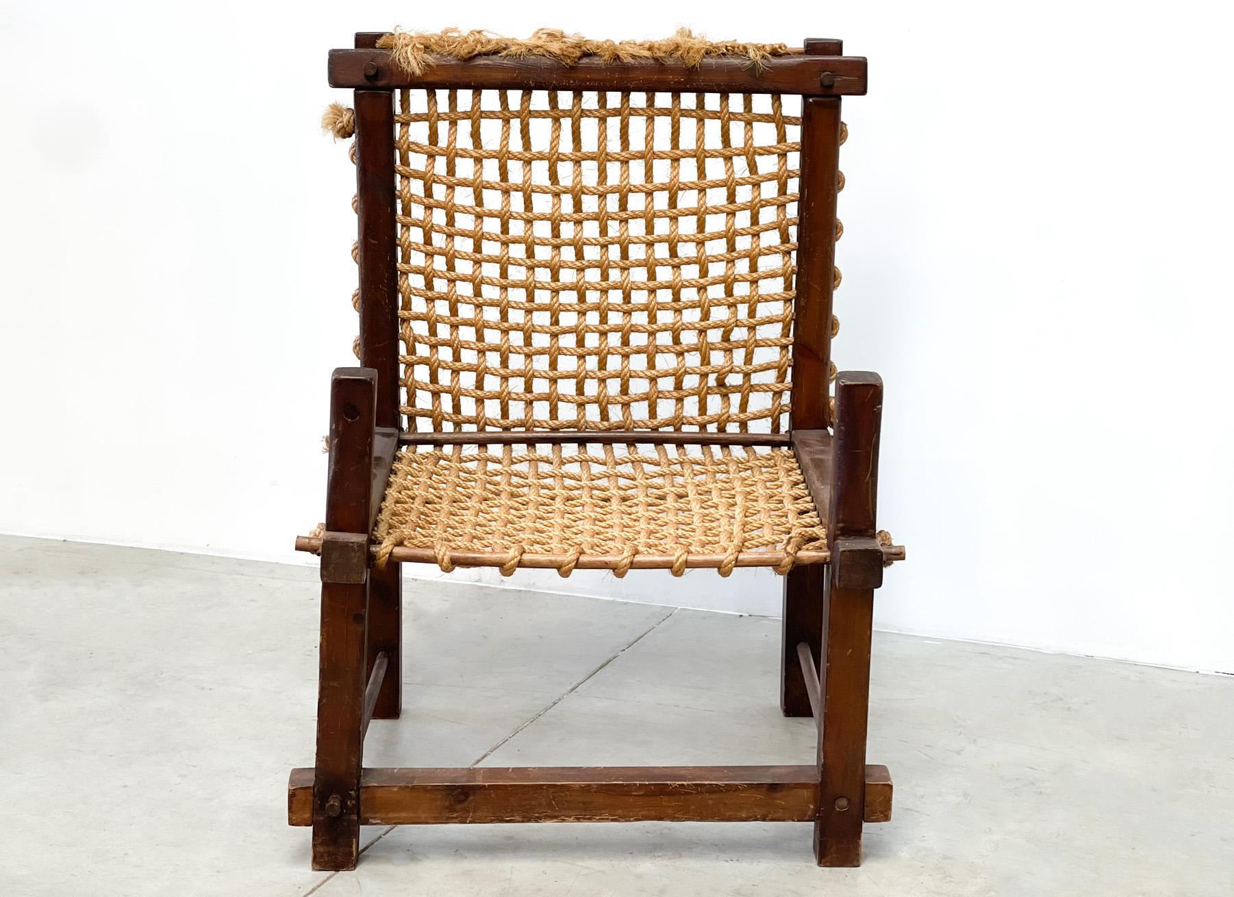 Brutalist Chair For Sale at 1stDibs