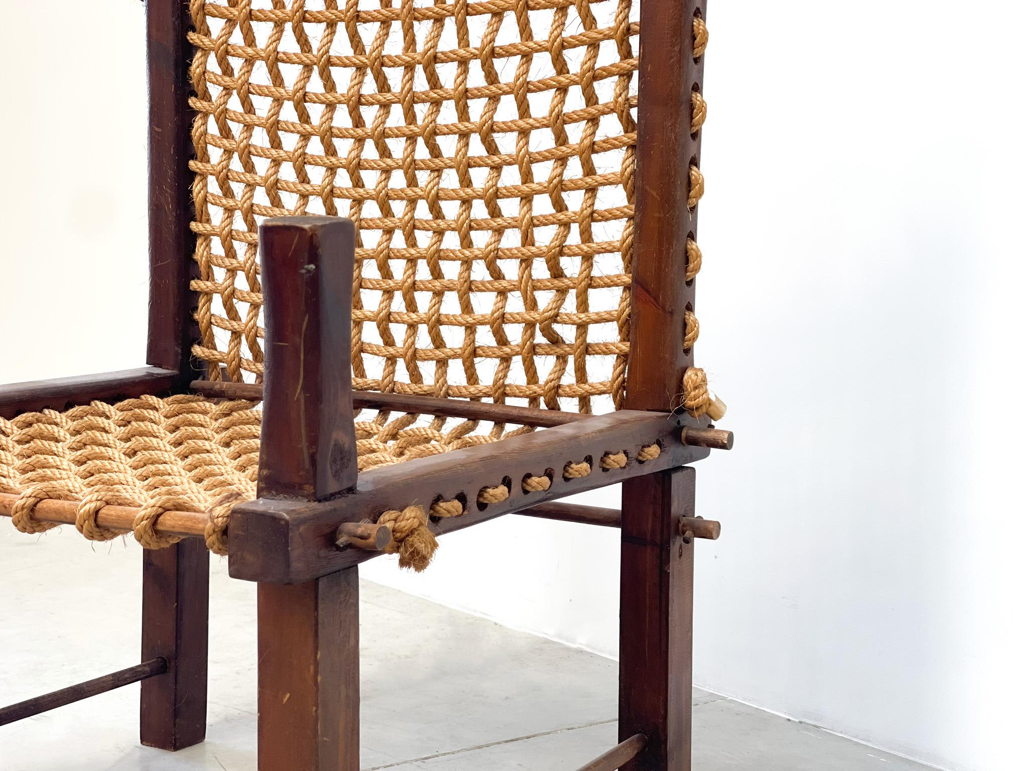 Brutalist Chair For Sale at 1stDibs