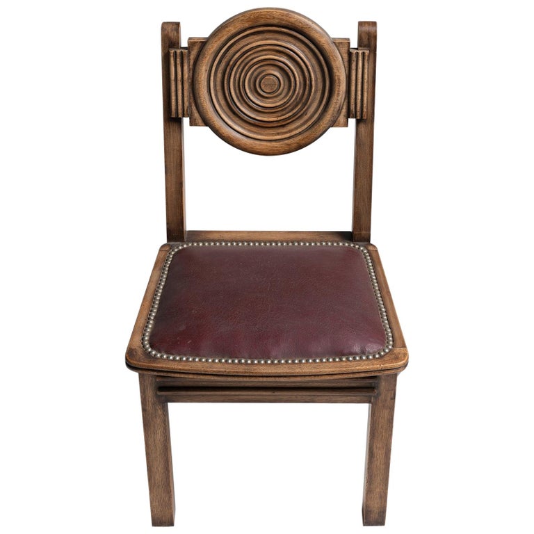 Brutalist Chair, France, circa 1950 at 1stDibs