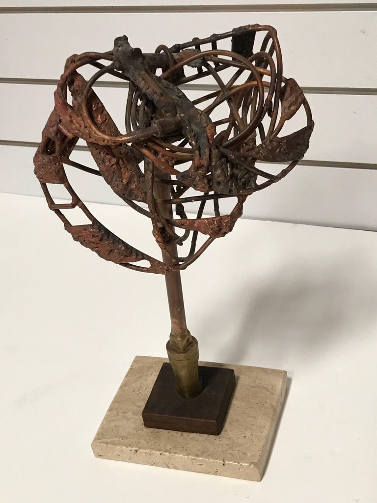 Brutalist George Mullen Sculpture at 1stDibs