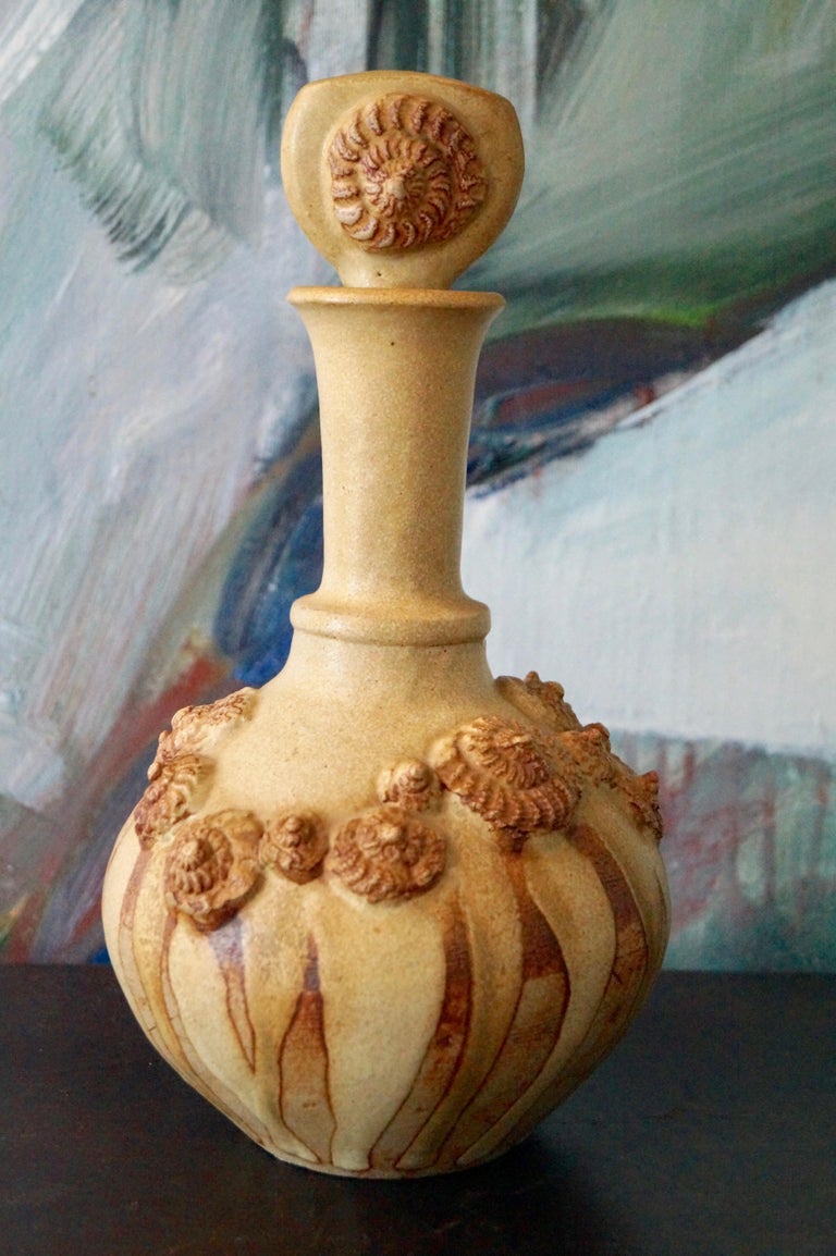 Brutalist Hand Formed Ceramics by Bernard Rooke, England, 1970s, Set of ...