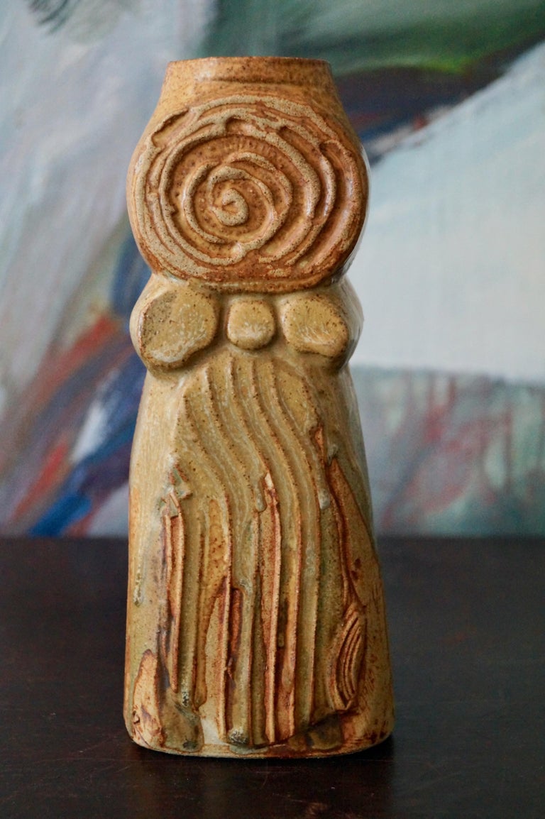 Brutalist Hand Formed Ceramics by Bernard Rooke, England, 1970s, Set of ...