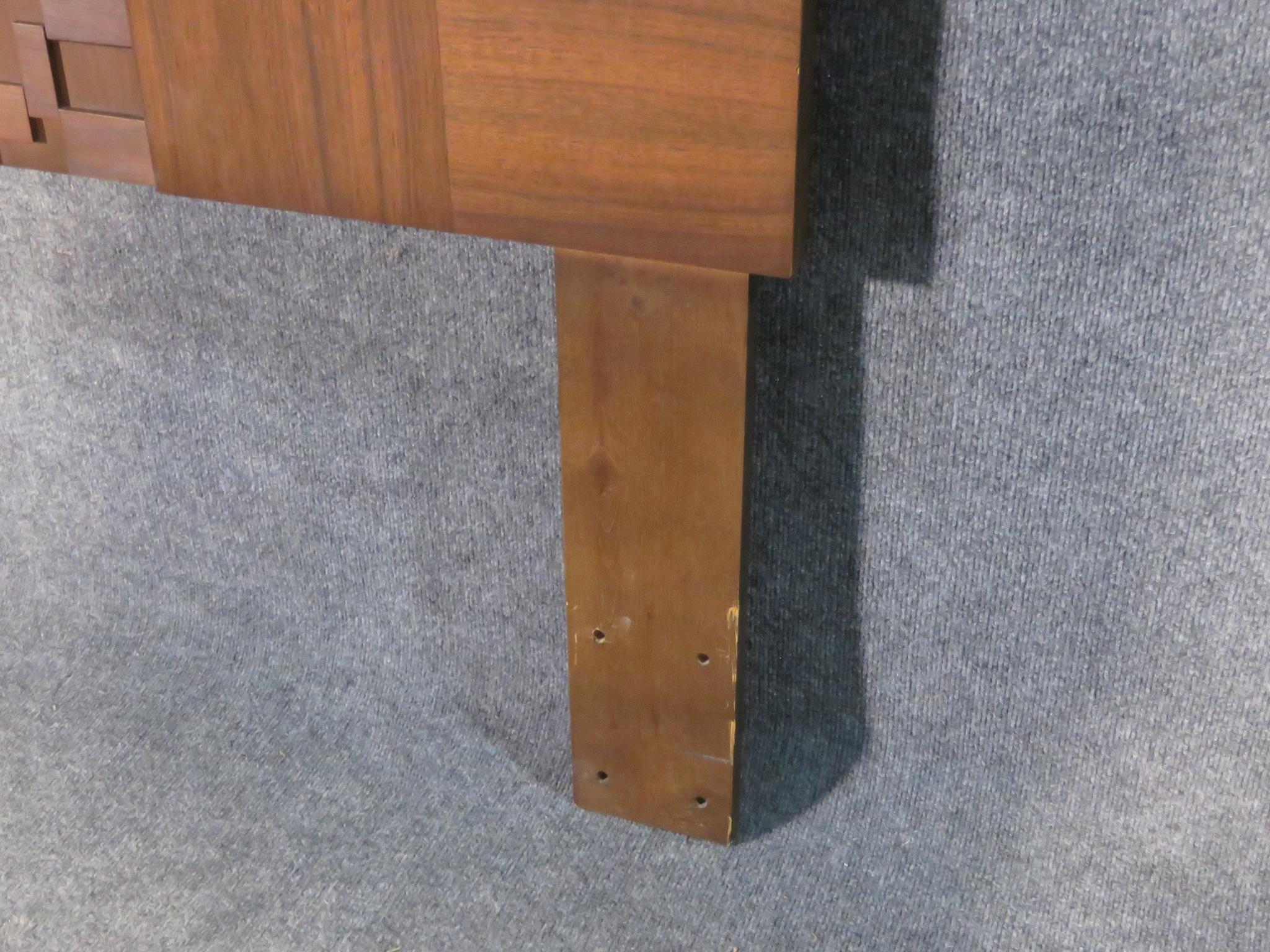 Brutalist Headboard For Sale at 1stDibs | brutalist bed frame