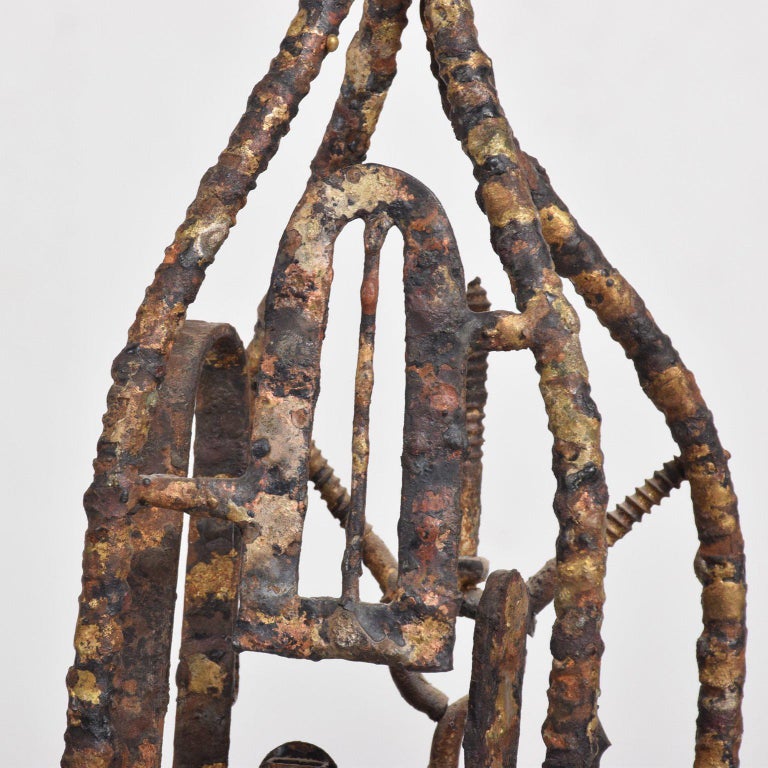 Brutalist Mid-Century Modern Brutalist Sculpture by Max Finkelstein For ...