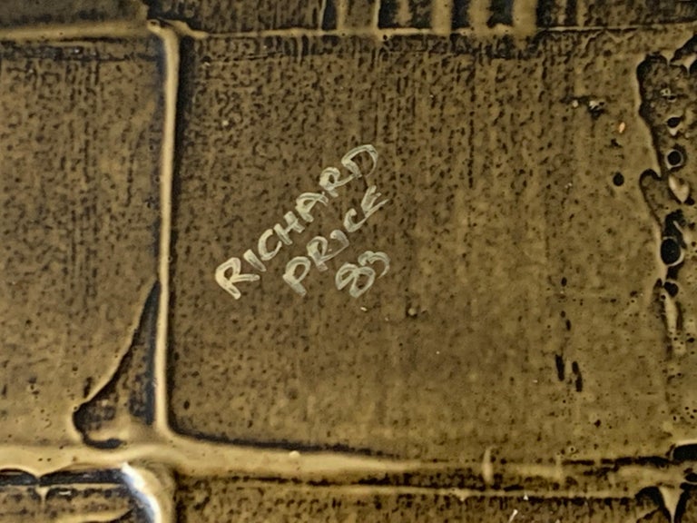 Richard Price, Brutalist Painting For Sale at 1stDibs