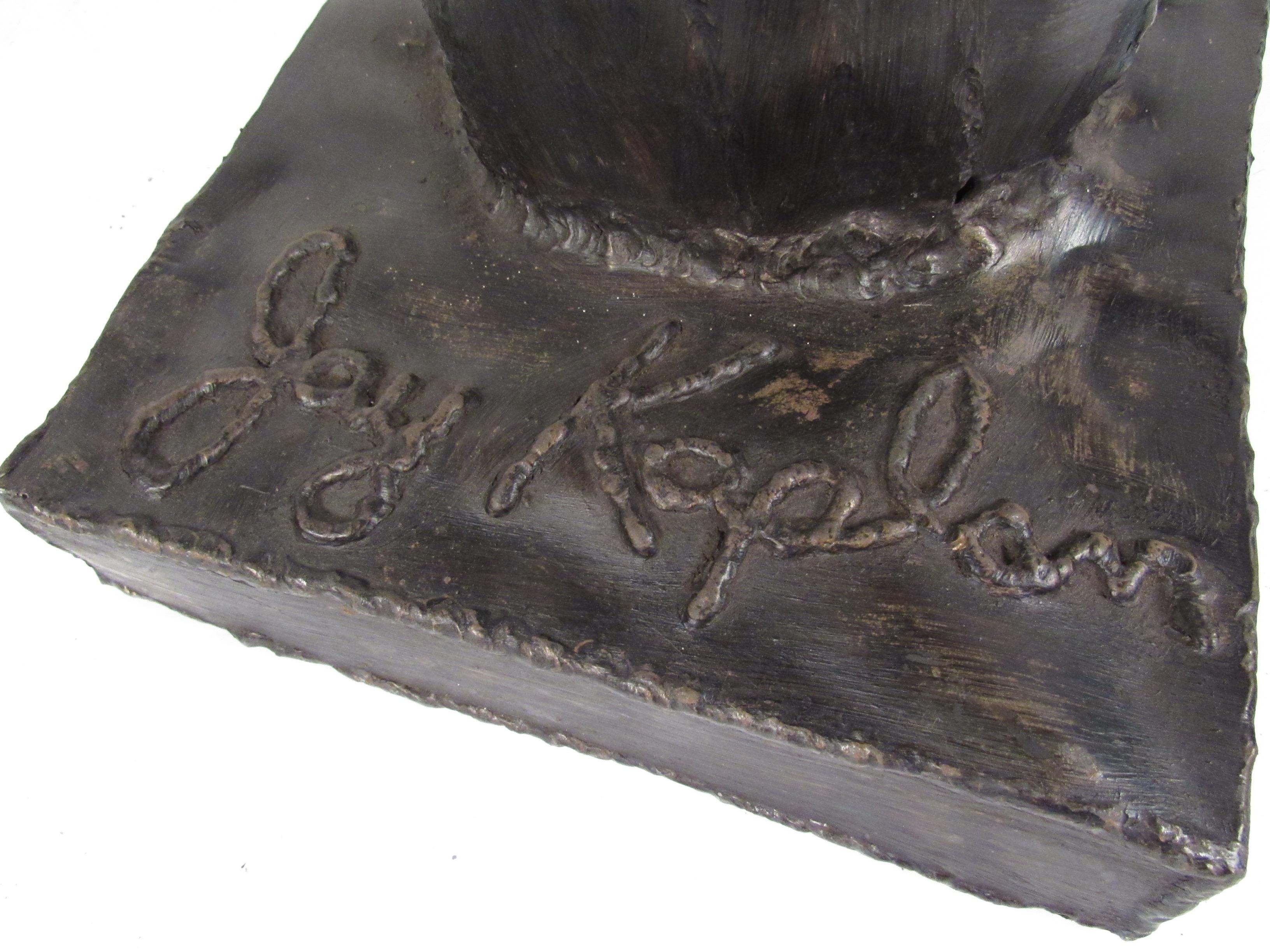 Brutalist Sculpture by Jay Kaplan For Sale at 1stDibs