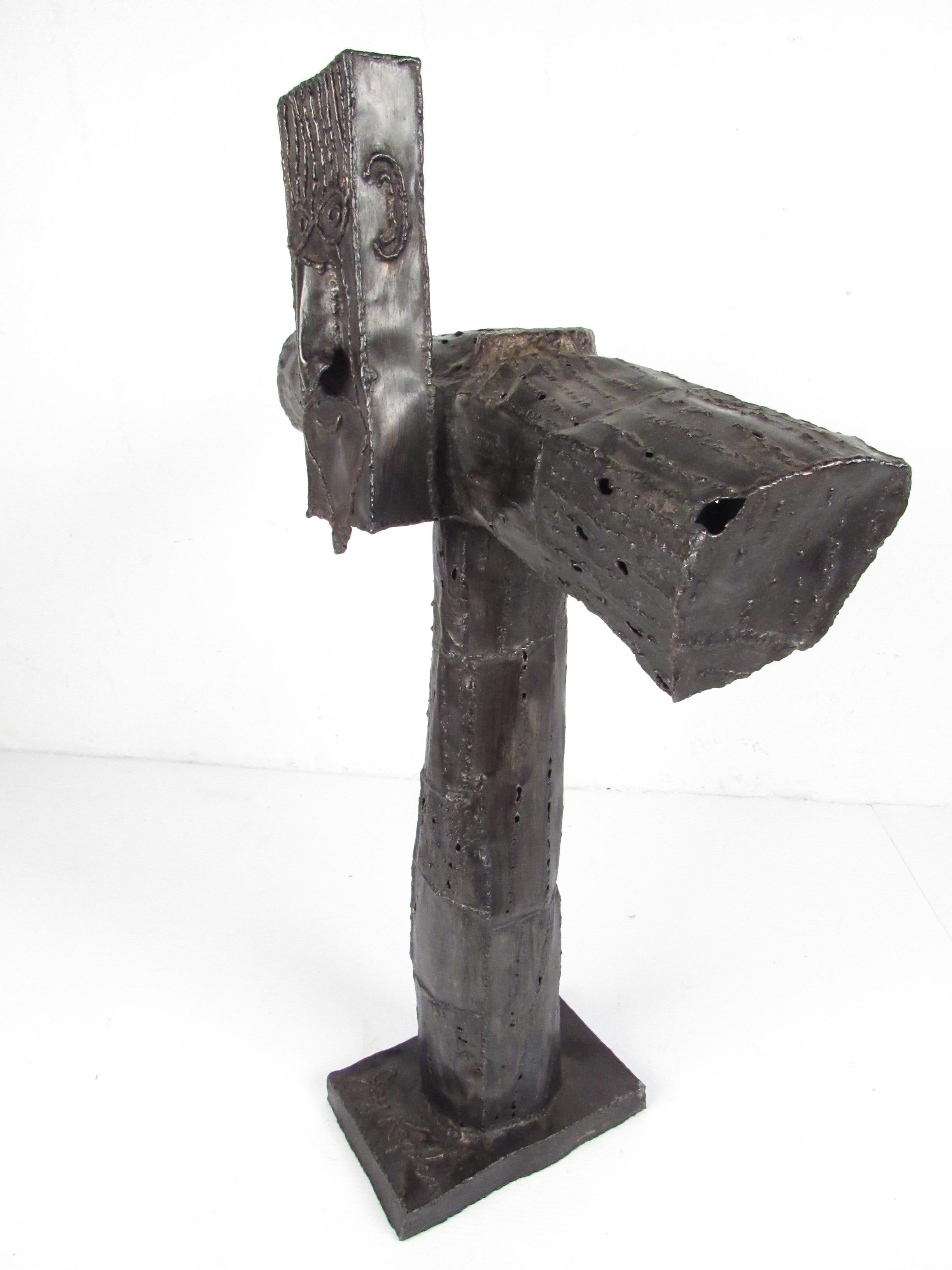 Brutalist Sculpture by Jay Kaplan For Sale at 1stDibs