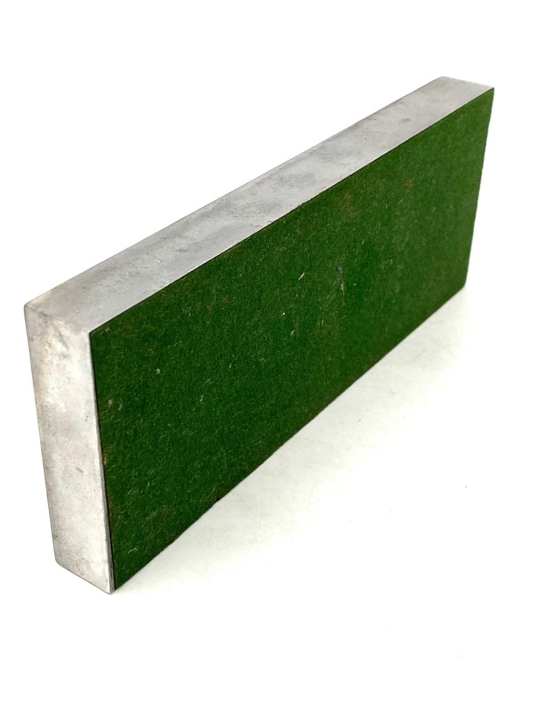 Brutalist Solid Metal Footprint Sculpture, Italy, 1970s For Sale at 1stDibs